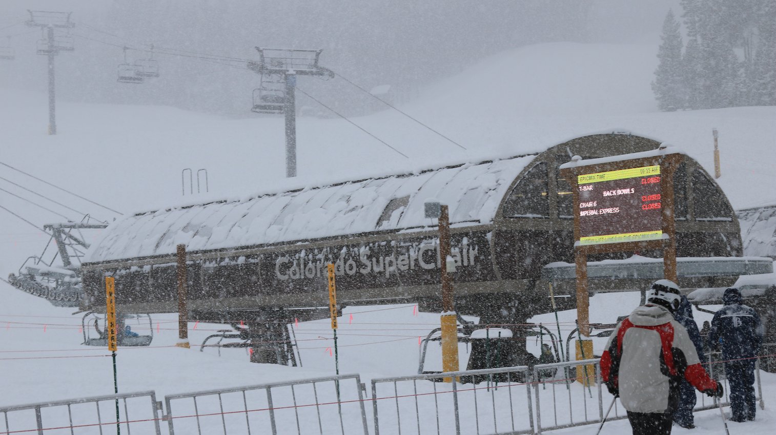 10 inches of fresh snow in 2 days at Breck